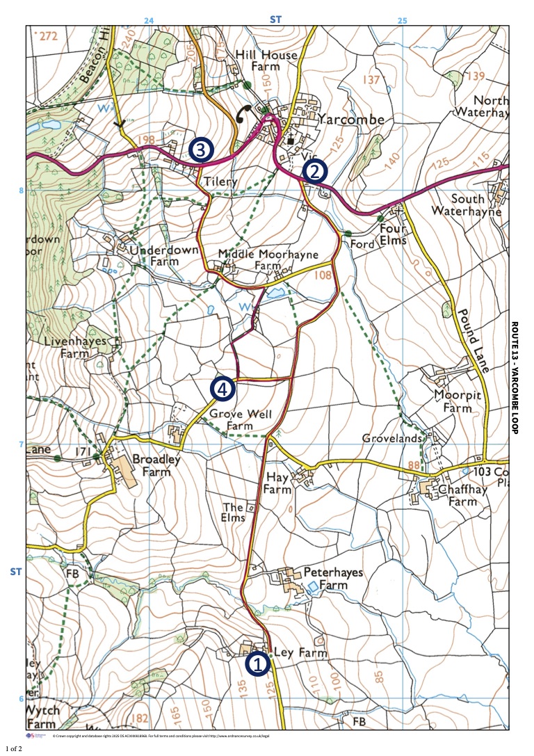 13 Yarcombe loop – Ley Farm Cottages